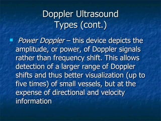 Doppler Ultrasound, PTCA, Cardiac Enzyme Studies | PPT | Heart and ...