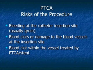 Doppler Ultrasound, PTCA, Cardiac Enzyme Studies | PPT | Heart and ...