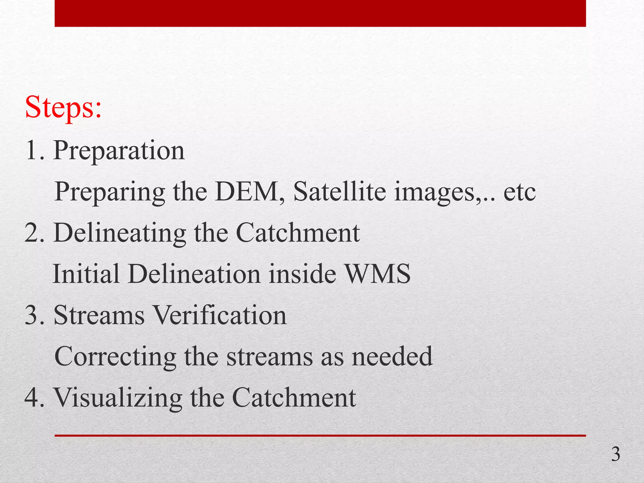 1 catchment delineation.ppt