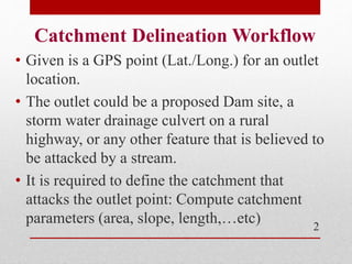 1 catchment delineation.ppt