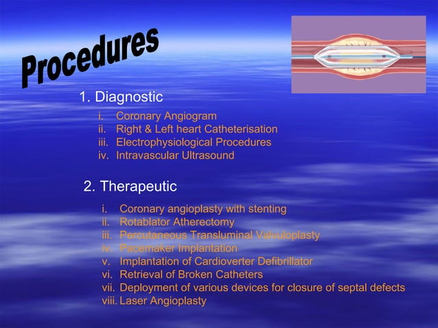 Cardiac catheterisation Laaboratory - Altaf Faiyaz | PPT | Heart and Cardiovascular Diseases ...