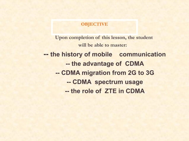 CDMA- INTRO BASICS | PPT | Computer Networking | Computing