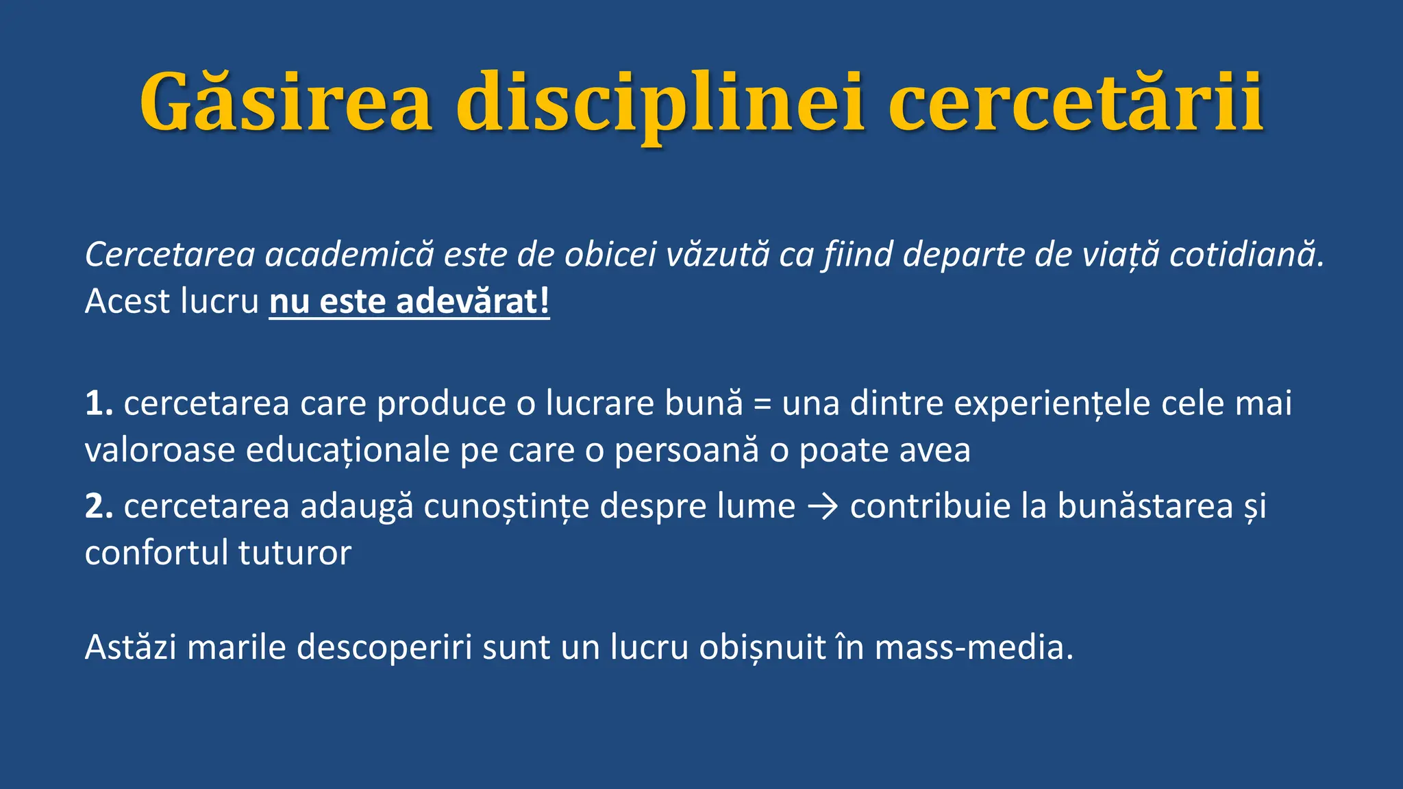 1 - Ce este cercetarea in Metodologia Cercetarii.pptx