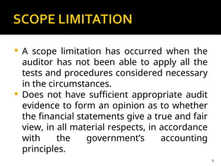 1- Certification Report and Types of Opinion.ppt