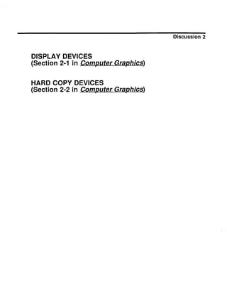 computer graphics intro | PDF | Internet for Beginners | Internet