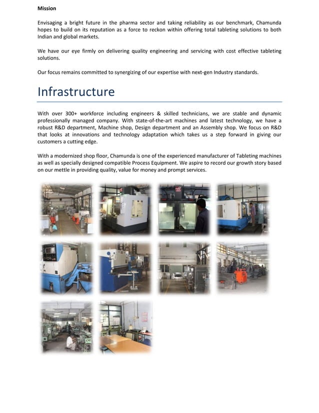 Chamunda Pharma Machinery | PDF