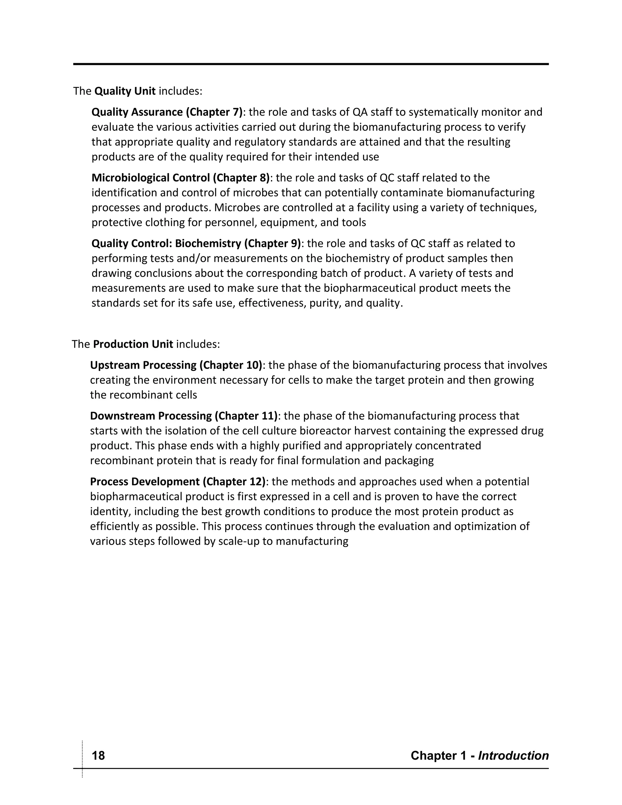 Introduction to Biomanufacturing process | PDF