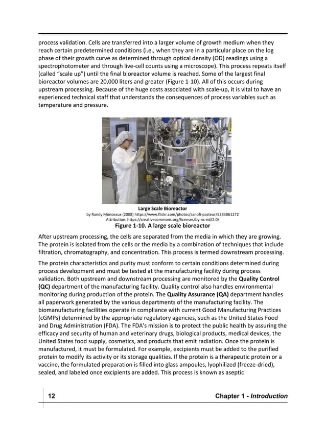 Introduction to Biomanufacturing process | PDF