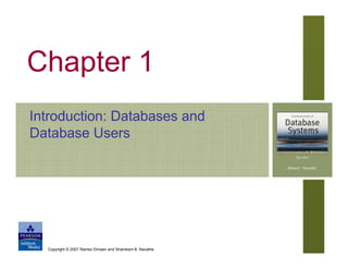 Introduction: Databases and Database Users | PDF