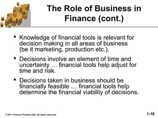 1. chapter 1 introduction of Finance | PPT