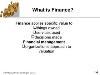 1. chapter 1 introduction of Finance | PPT