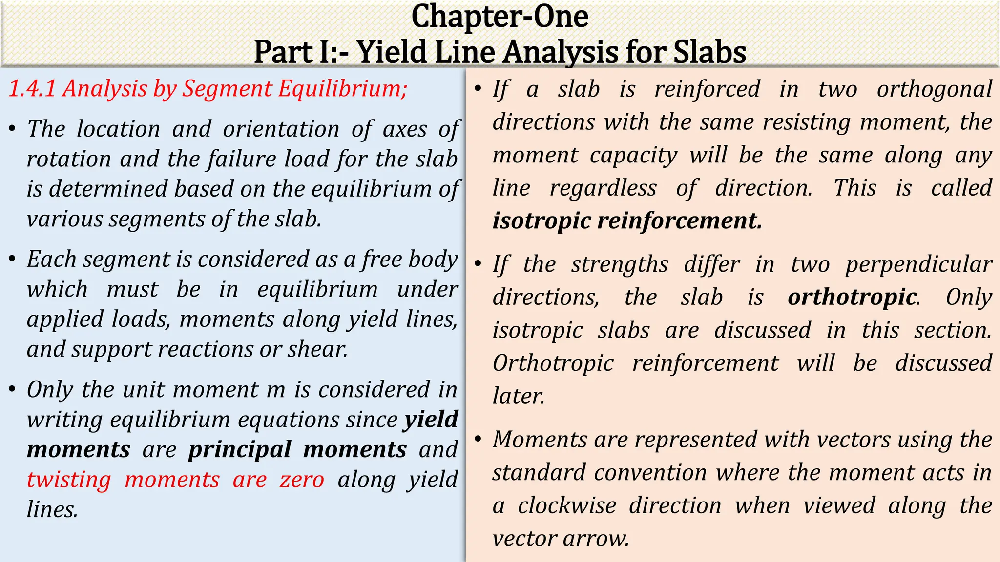 1-Chapter One Part-I- Plastic analysis for slab.pdf