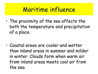 1. Characteristics Uk Climate | PPT