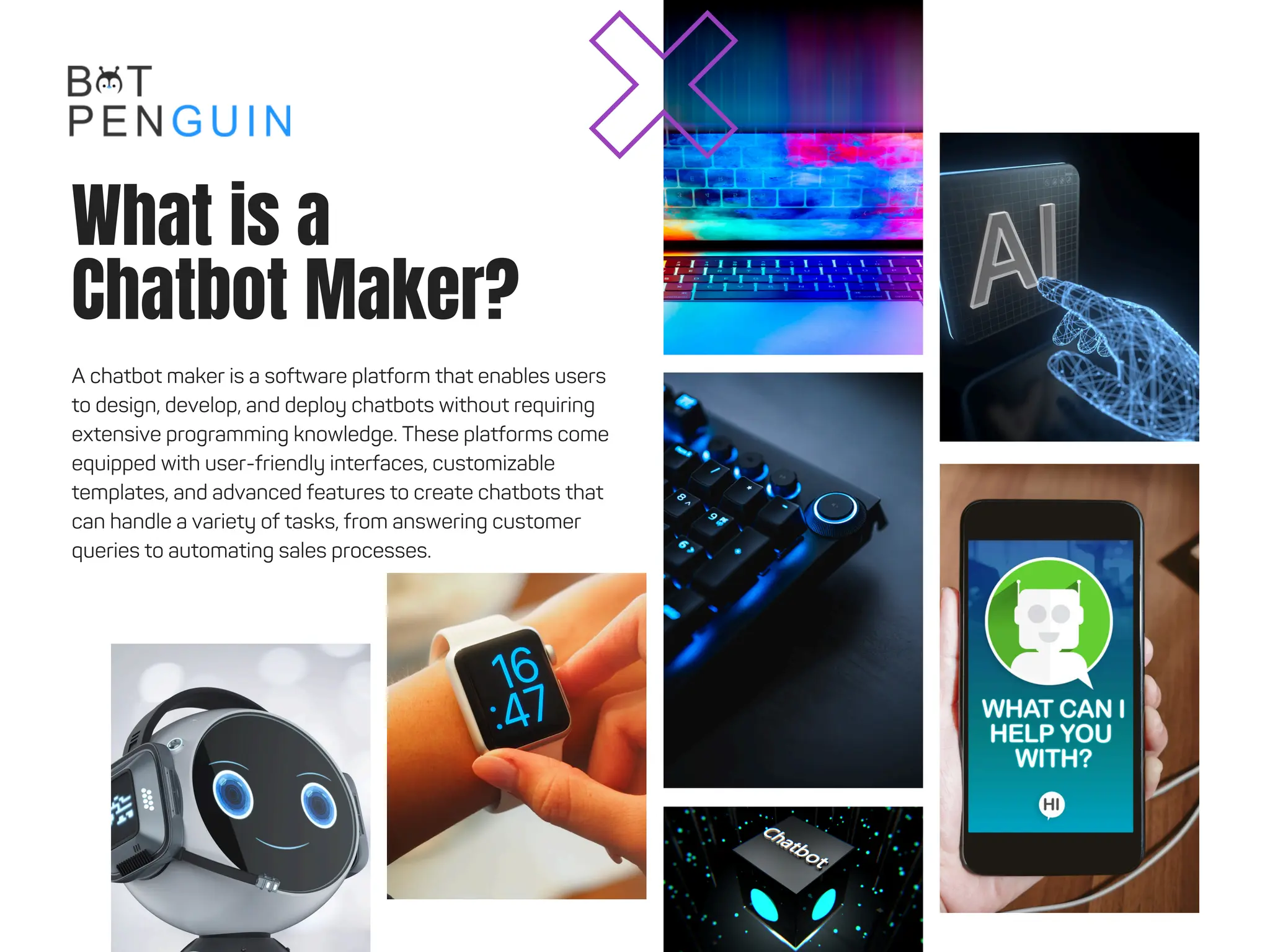 Try the new Chatbot Makers by Bot Penguin | PPT