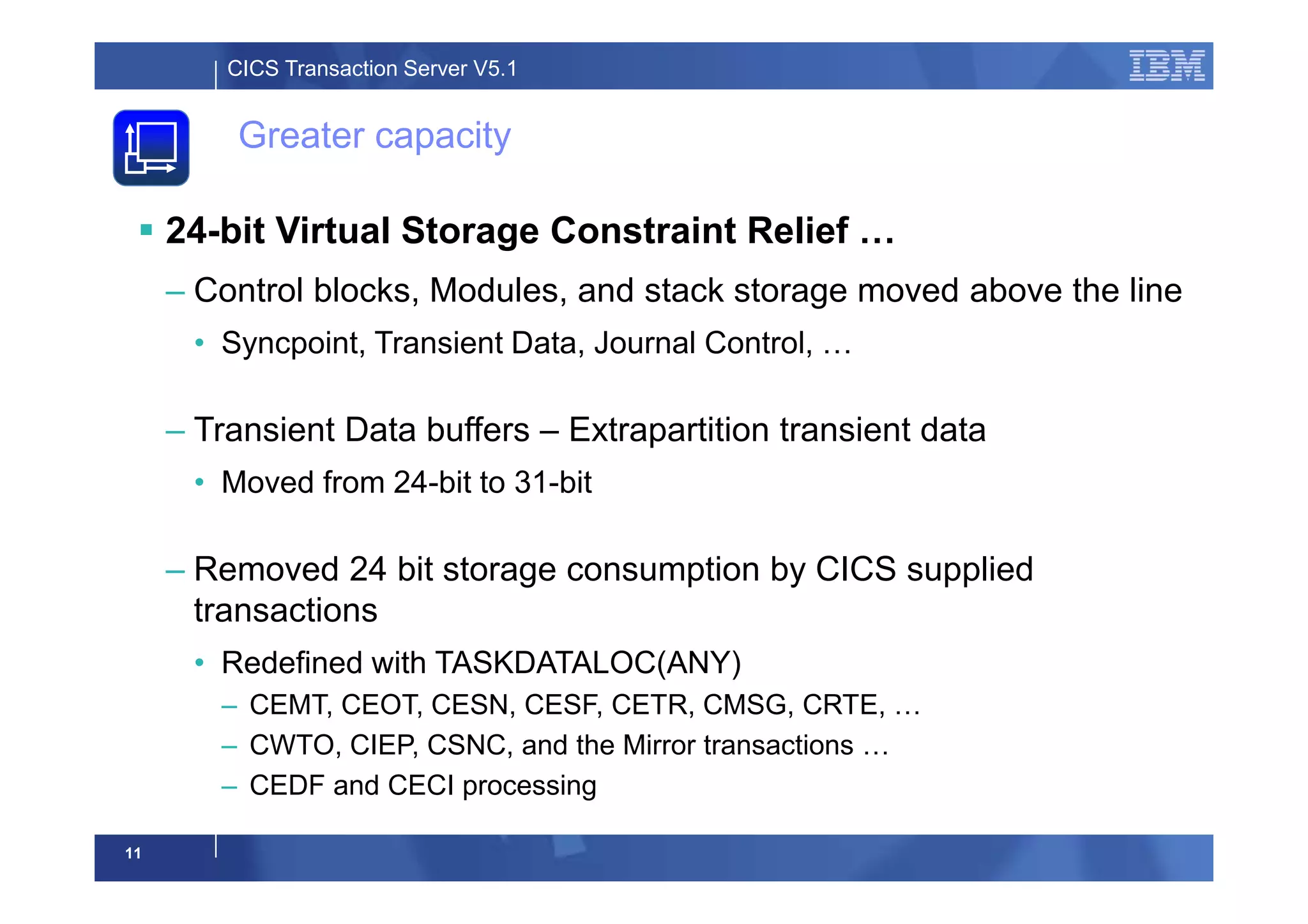 CICS TS V5 Technical Overview | PDF