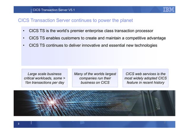 CICS TS V5 Technical Overview | PDF | Cloud Computing | Internet