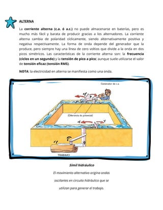 1 - CLASE 12 - AC DC - CORRIENTE CONTINUA Y ALTERNA | PDF