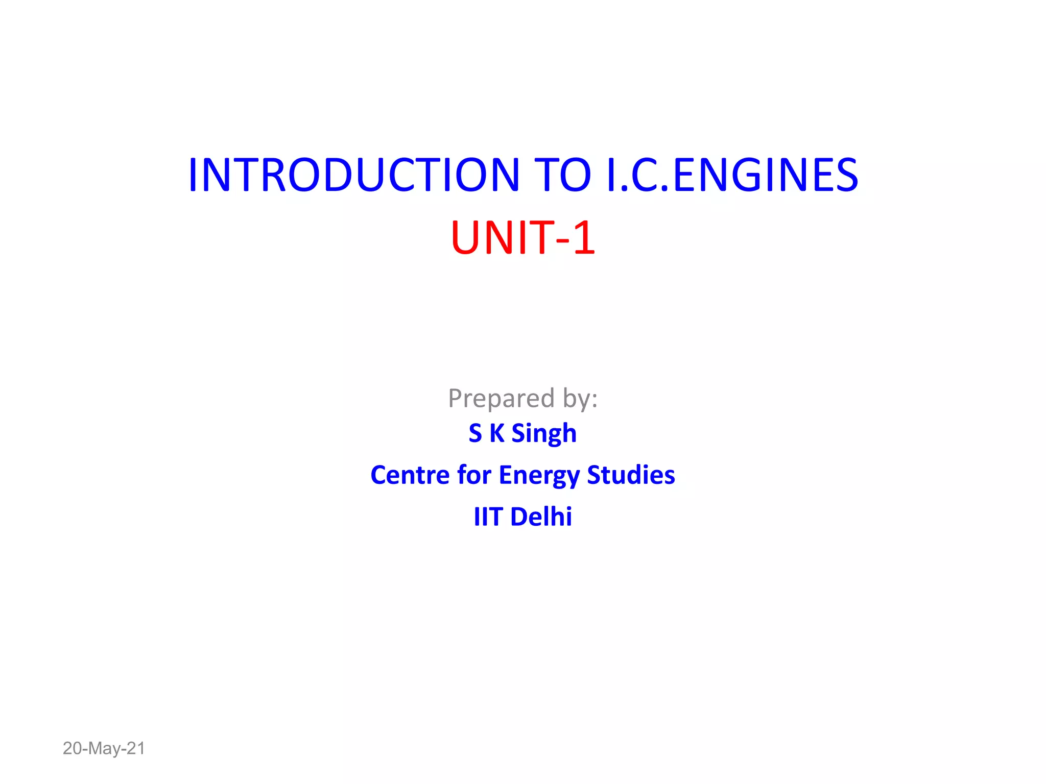 1 Classification And Valve Timing Ppt