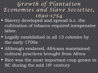 1. colonial america 1492 1754 | PPT