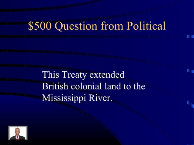 1. colonial history jeopardy | PPT