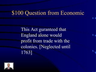 1. colonial history jeopardy | PPT