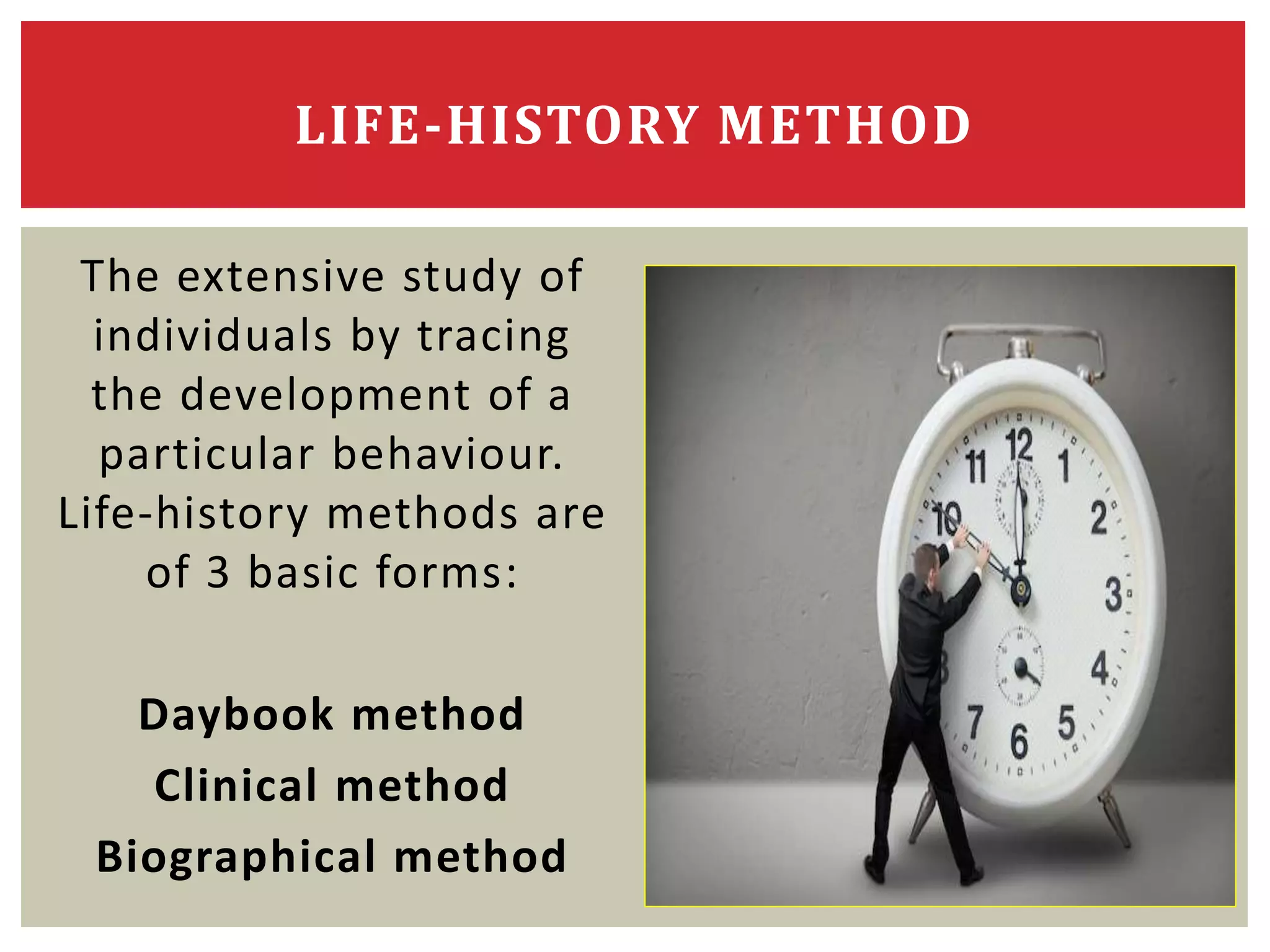 Common Methods used in Research (Psychology) | PPTX