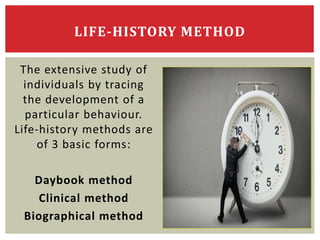 Common Methods used in Research (Psychology) | PPT