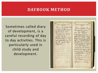 Common Methods used in Research (Psychology) | PPT