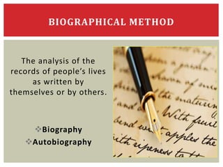 Common Methods used in Research (Psychology) | PPT | Free Download