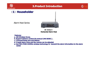 community burglar alarm system | PDF