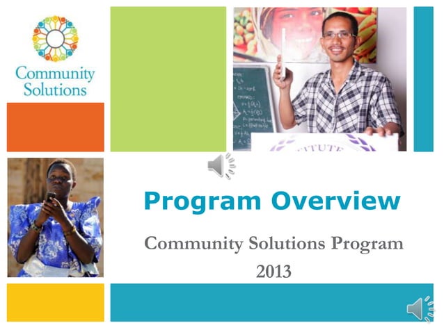 1. community solutions program overview final with audio | PPT