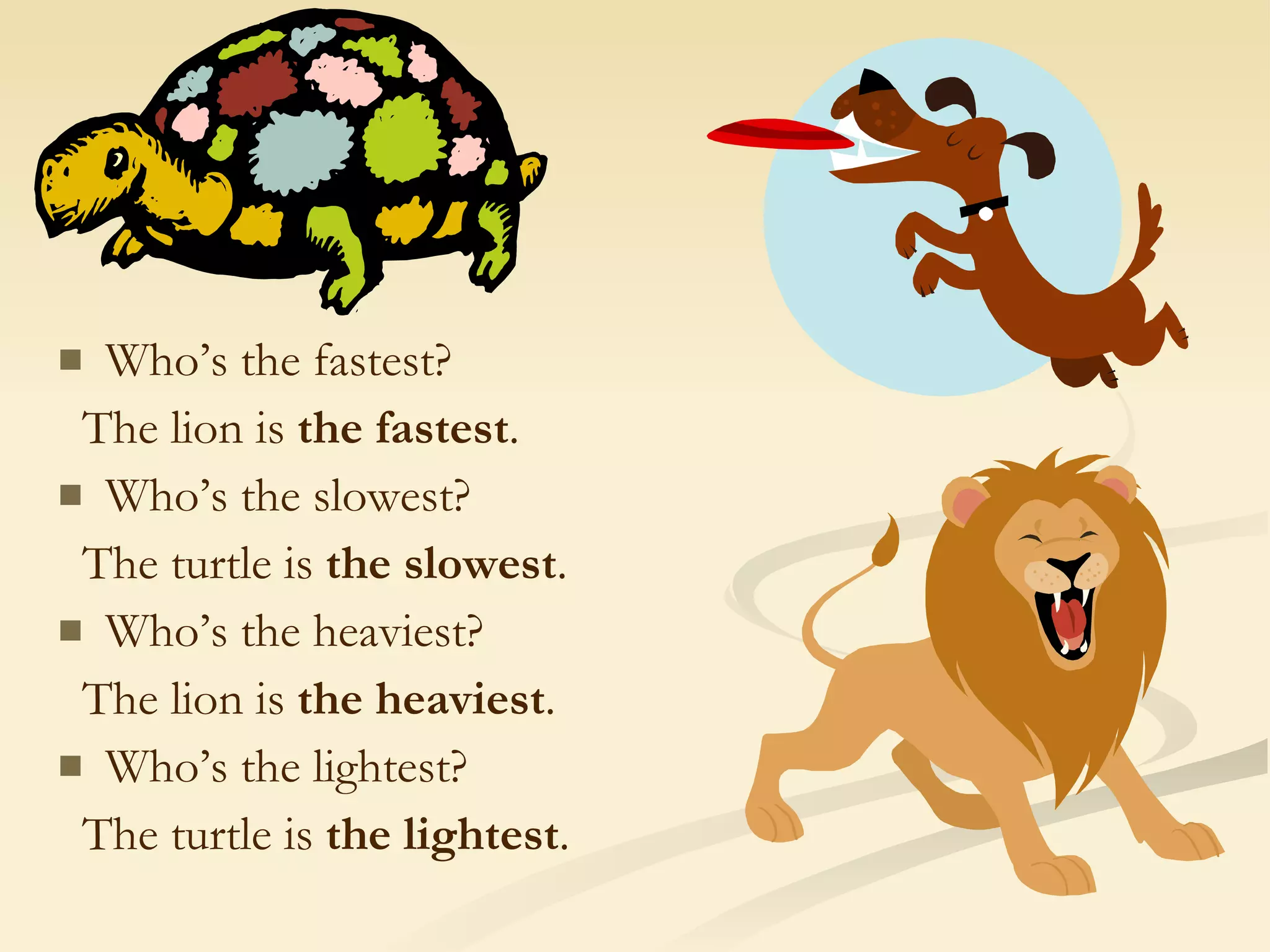 Comparatives & Superlatives adjectives | PPT