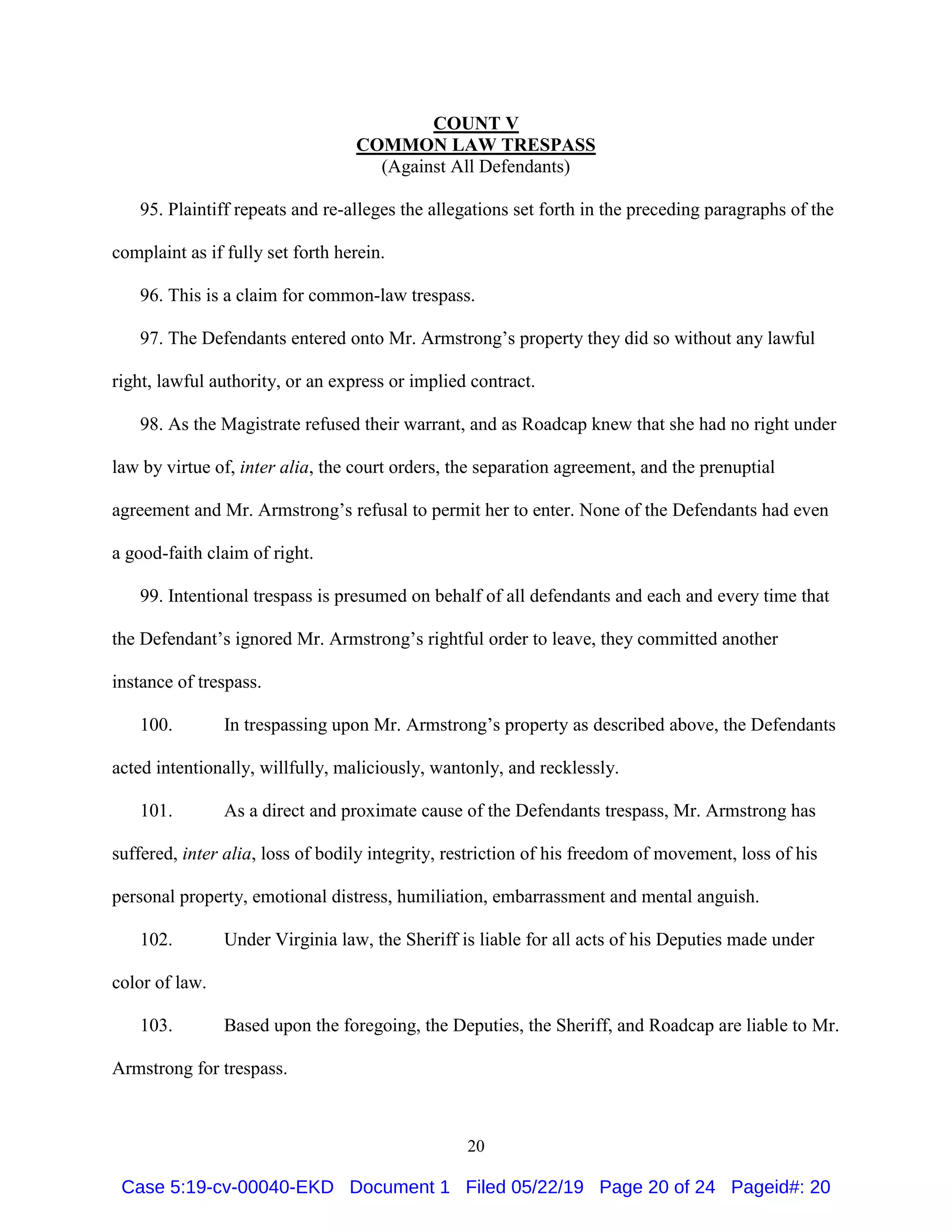 Rockingham County Sheriff’s Virginia Scandal | PDF