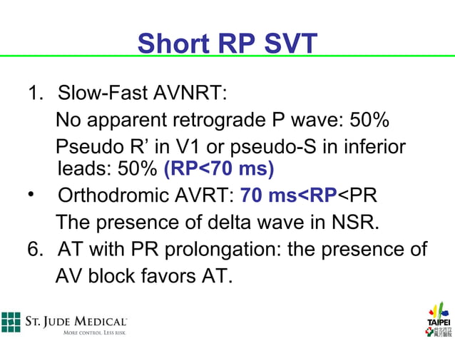Complex svt with differentiation | PPT | Heart and Cardiovascular ...