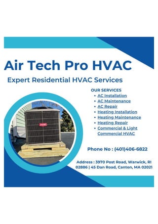 Top-rated HVAC Contractors in Warwick, RI | Air Tech Pro HVAC | PDF