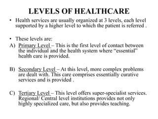 1 concepts of health & health care | PPTX