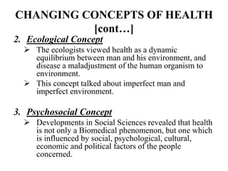 1 concepts of health & health care | PPTX