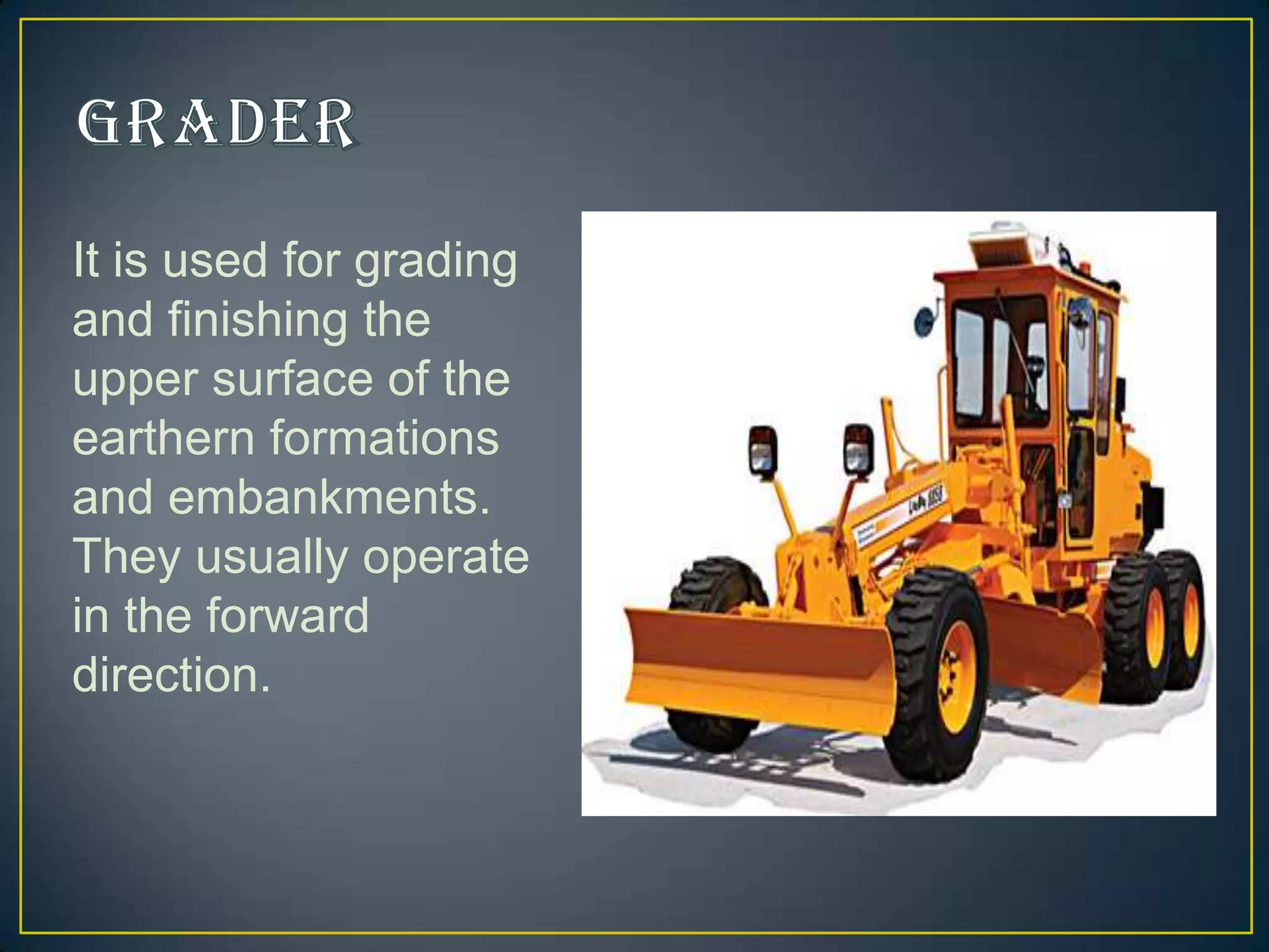 Construction Equipment Management | PPTX