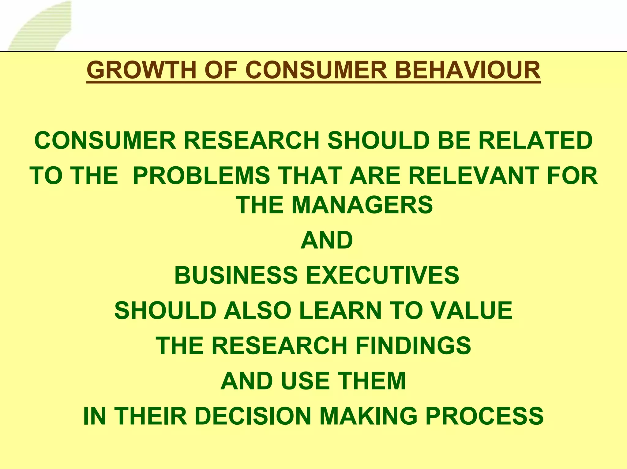 Consumer Buyer Behaviour: Nature and scope of consumer behavior | PDF ...