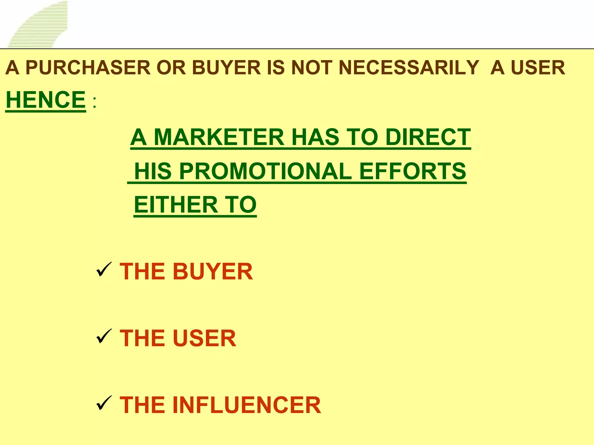 Consumer Buyer Behaviour: Nature and scope of consumer behavior | PPT