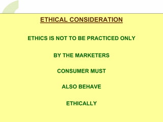 Consumer Buyer Behaviour: Nature and scope of consumer behavior | PDF
