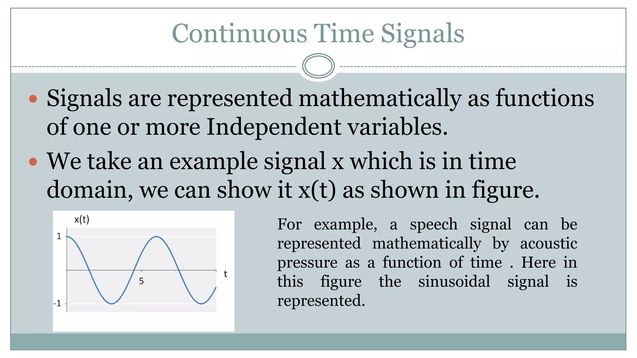 Types of the Signals- Signals and Systems | PDF