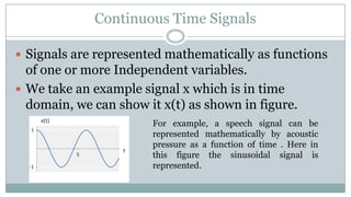 Types of the Signals- Signals and Systems | PDF