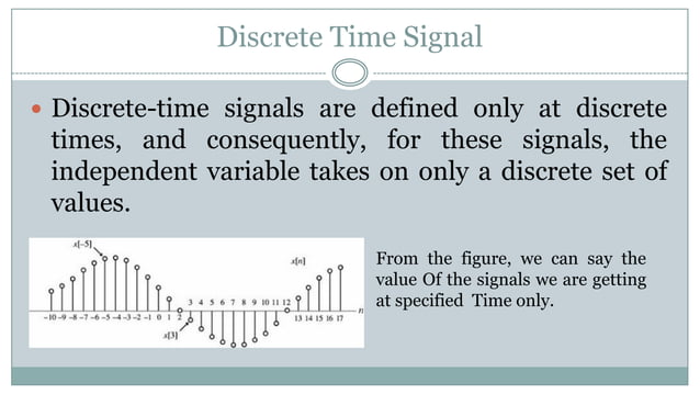 Types of the Signals- Signals and Systems | PDF