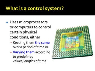 Control System in ICT , hardware , software and Application | PDF