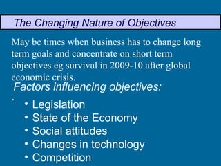 1.corporate objectives igcse | PPT