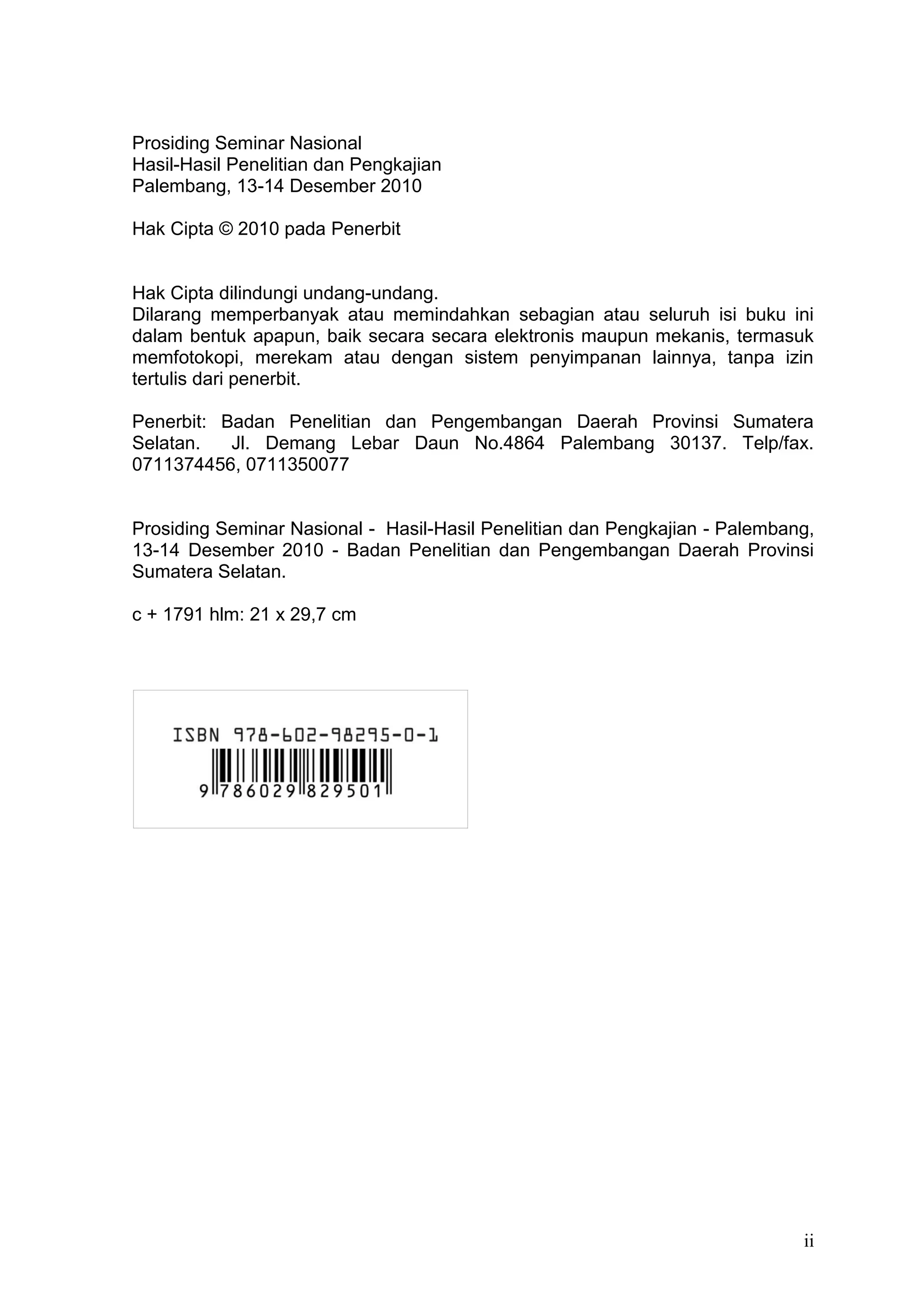 1.cover prosiding | PDF