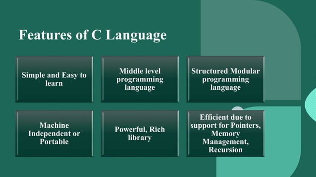 C Programming introduction | PPT