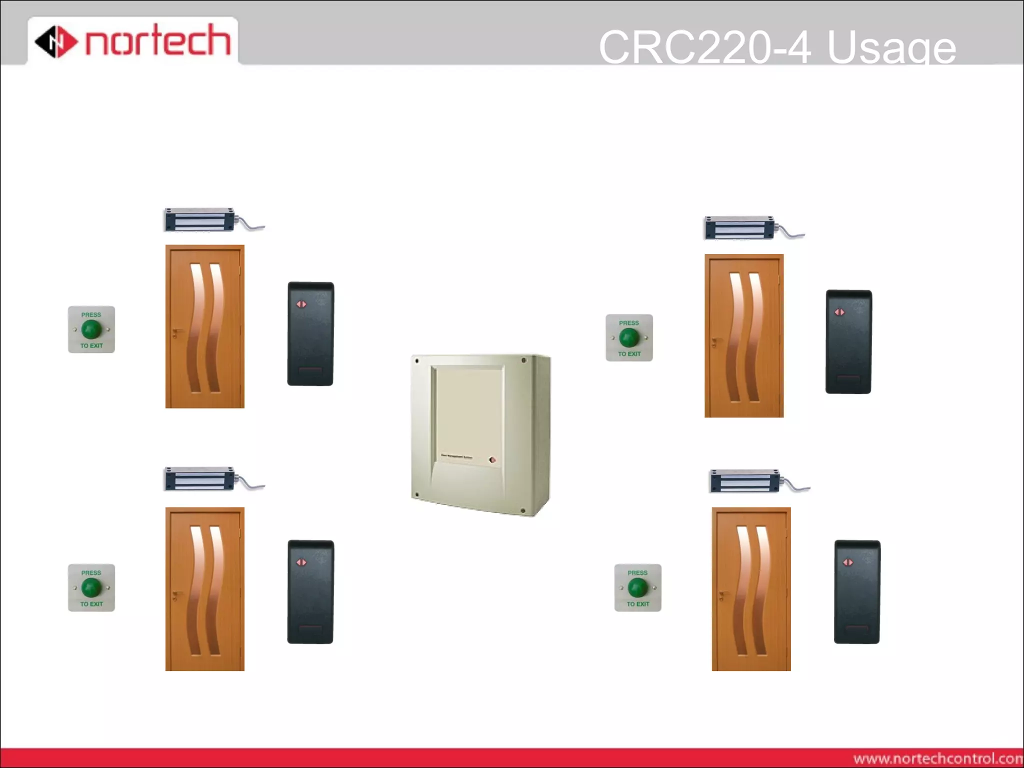 Nortech Door Controllers - crc220 network installation | PPT