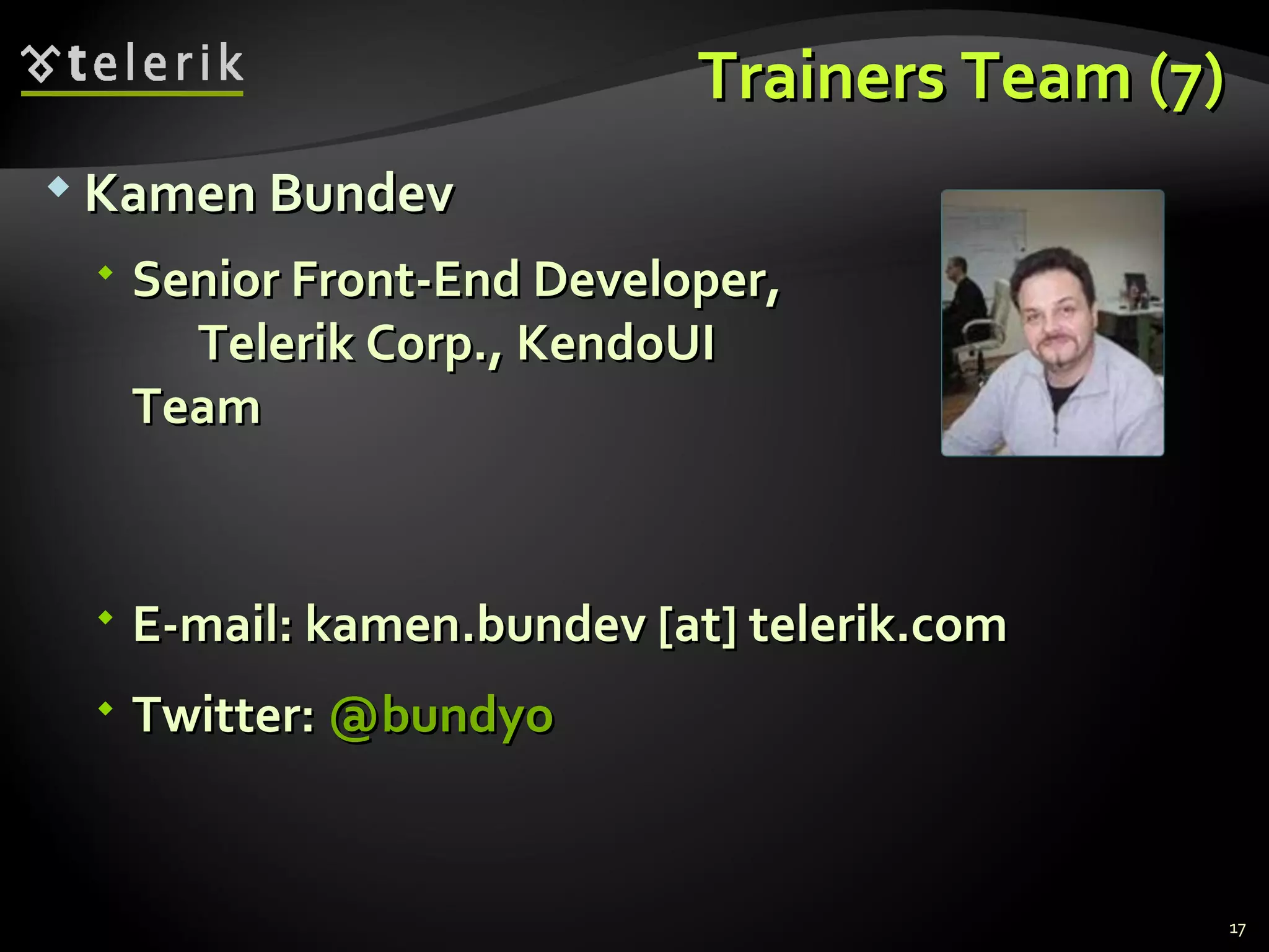 Introduction to Cross-platform Mobile Development Course | PPT